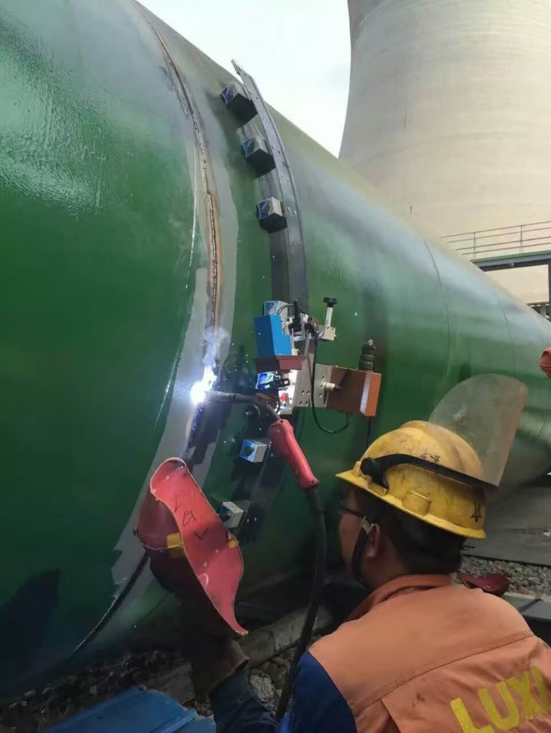 Horizontal Tank Welder – WUXI ABK Machinery CO.,LTD